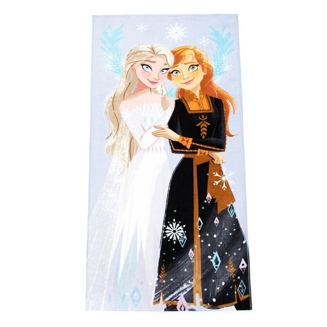 Disney Frozen Cotton Kids Beach Towel, 28" X 58" - Walmart.com