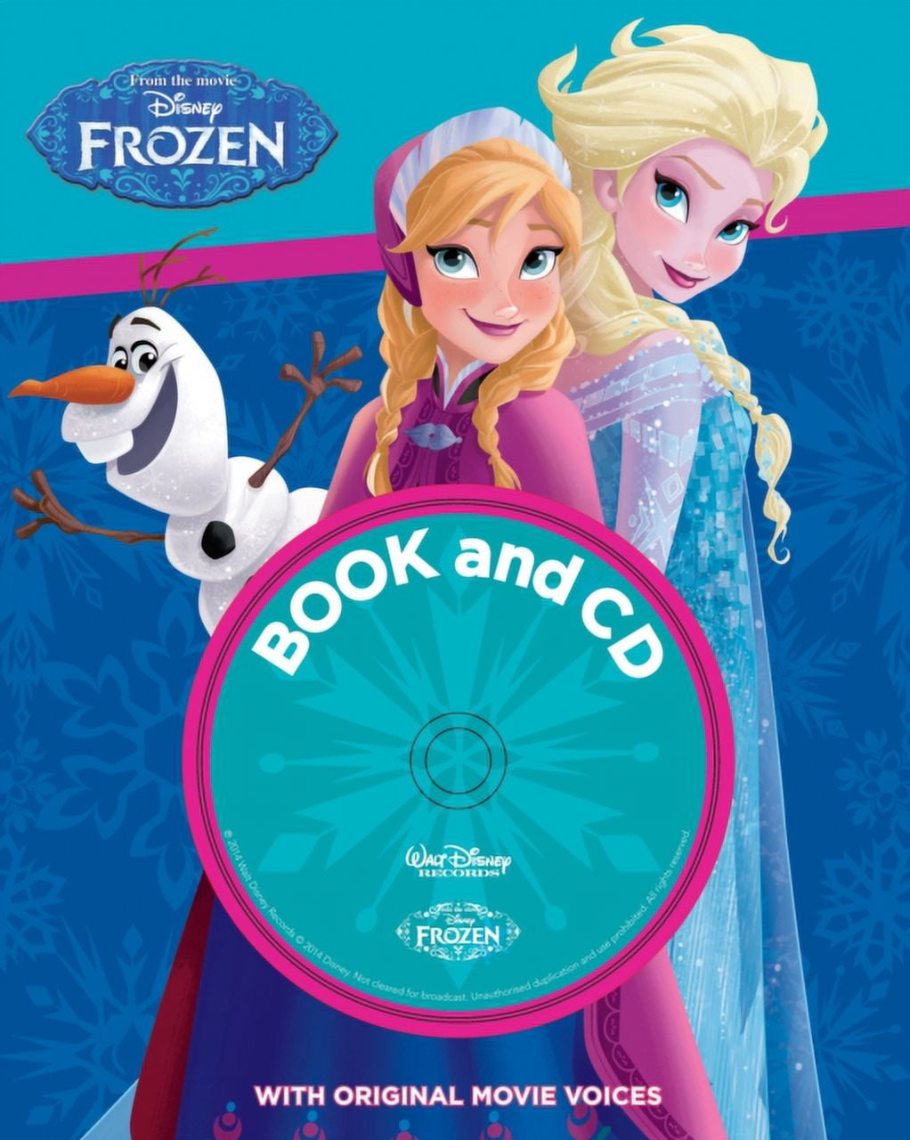 Disney Frozen (Disney Book & CD) (CD-ROM) - Walmart.com