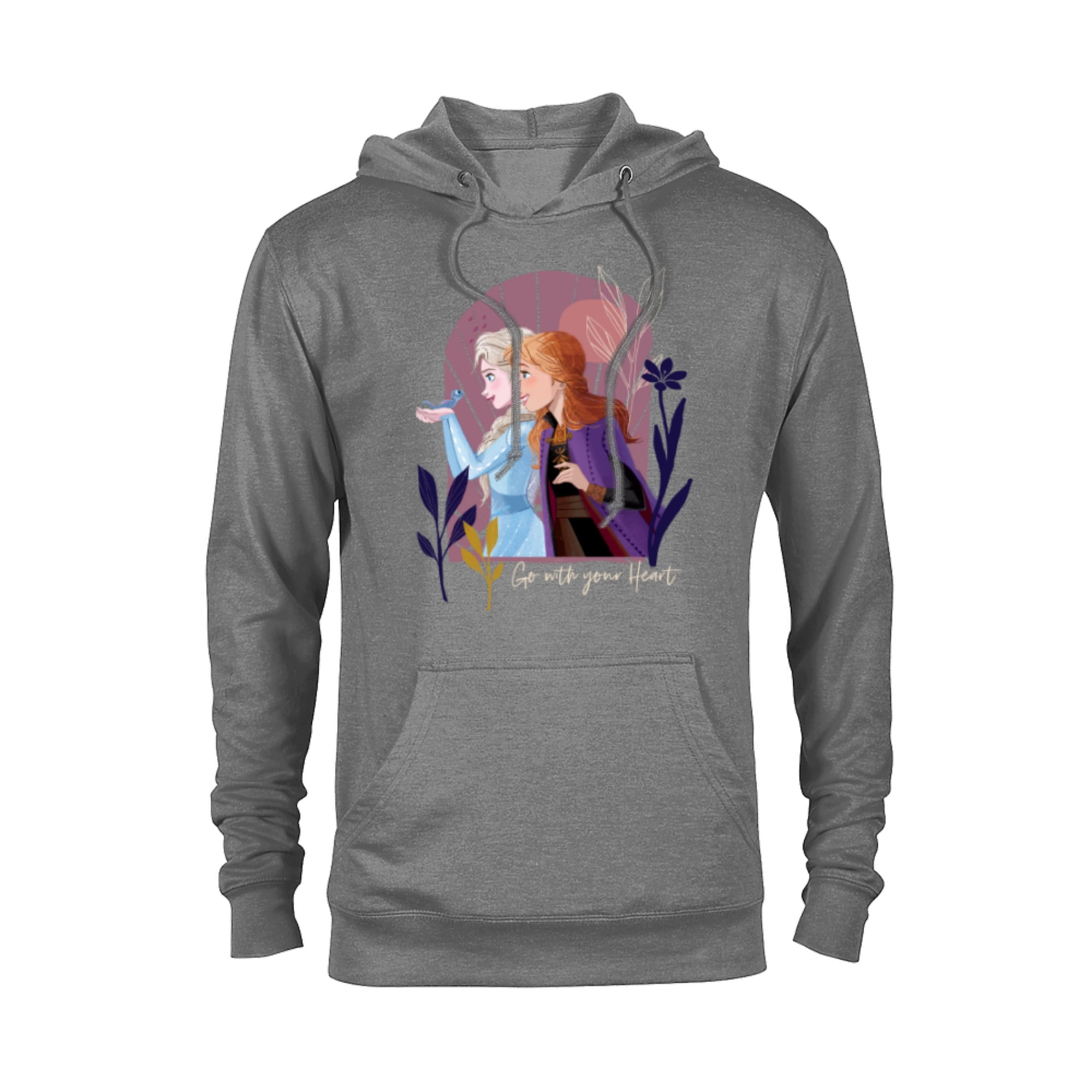 Disney Frozen Elsa Anna Bruni Go With Your Heart - Pullover Hoodie for ...