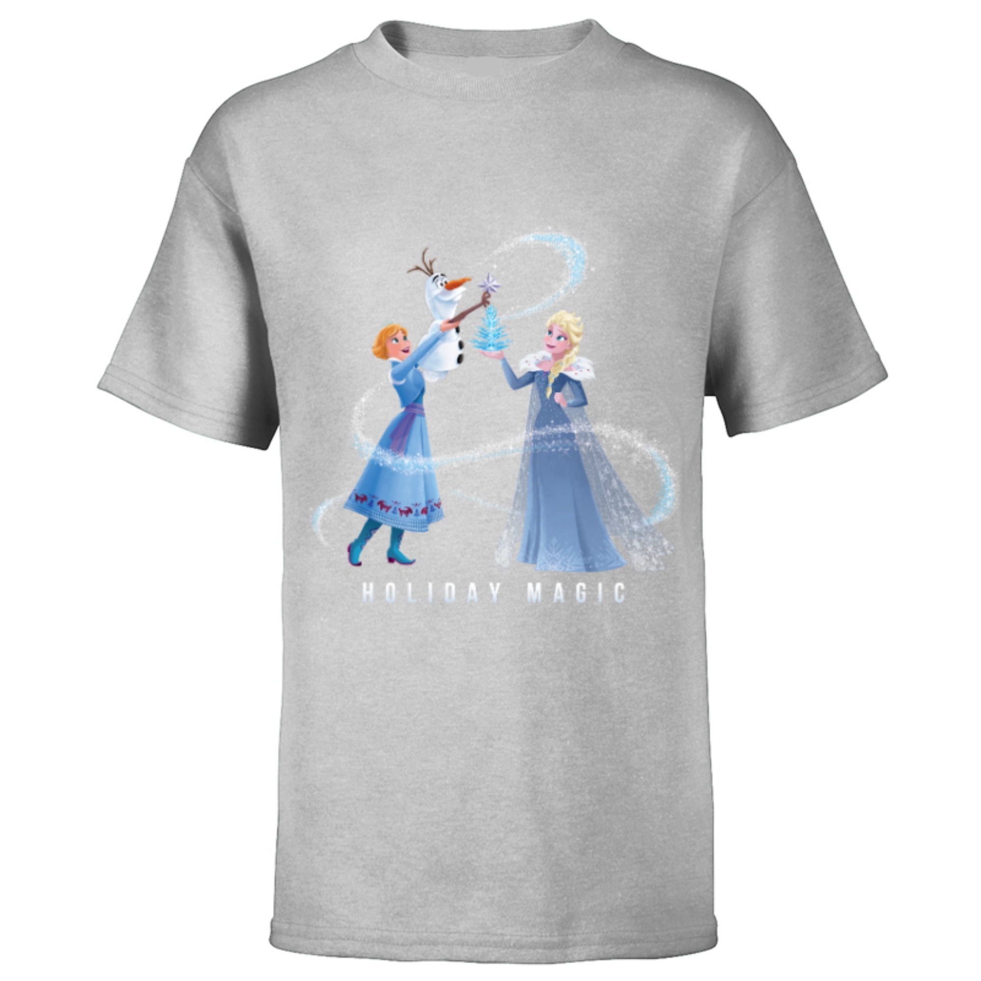 Disney Frozen Elsa Anna & Olaf Holiday Magic - Short Sleeve T-Shirt for ...