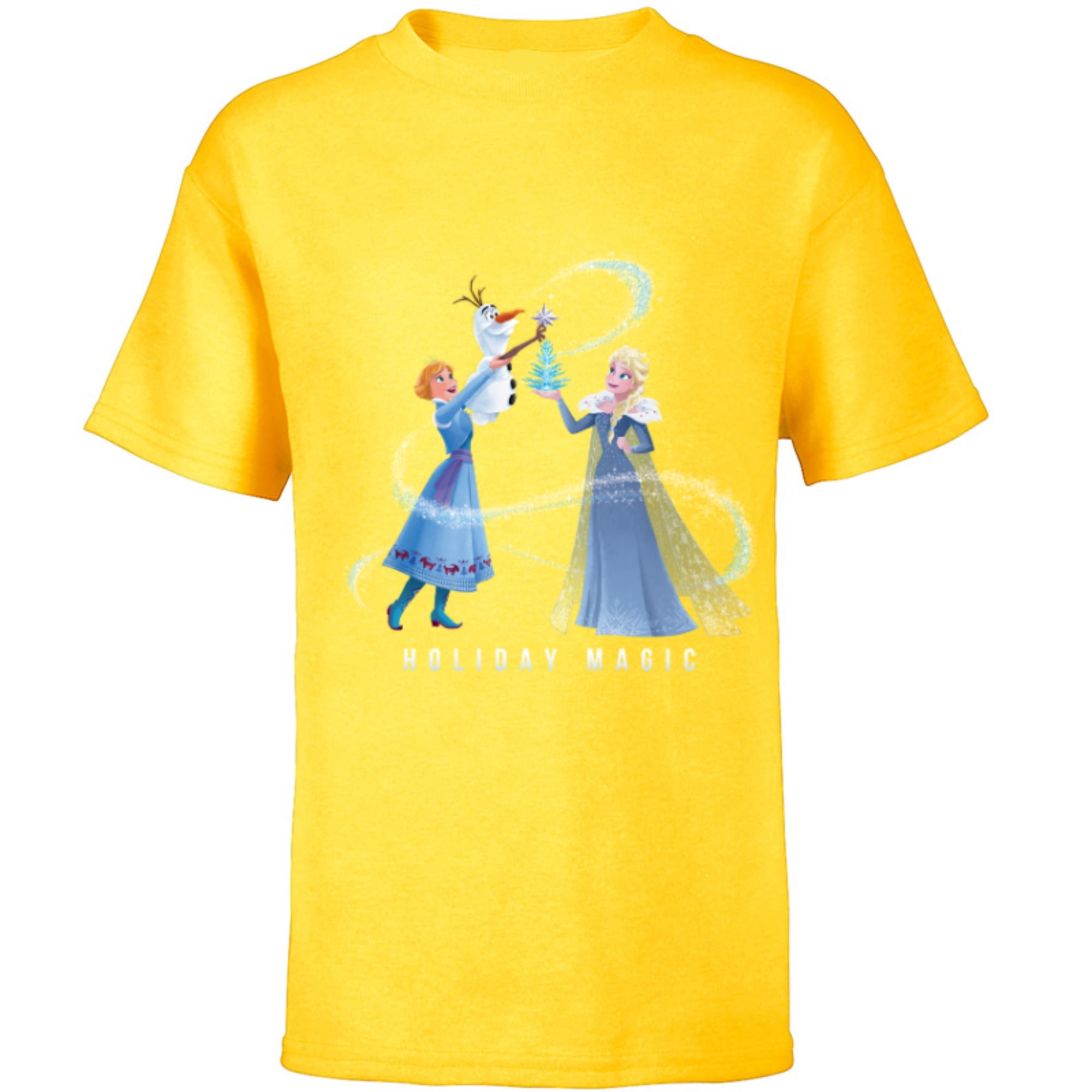 Disney Frozen Elsa Anna & Olaf Holiday Magic - Short Sleeve T-Shirt for ...