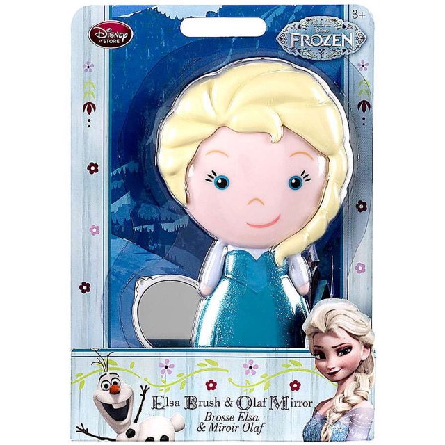 Disney Frozen Elsa Brush & Olaf Mirror - Walmart.com