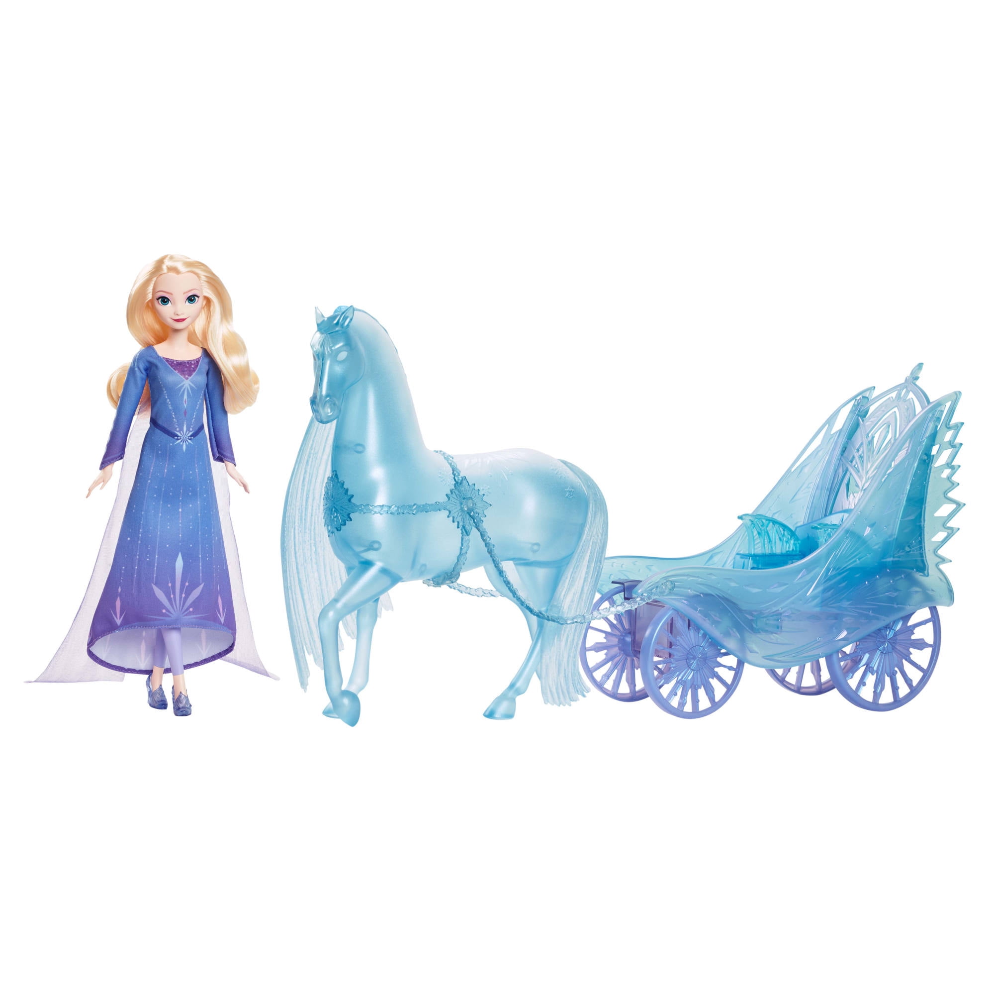 Disney Frozen Elsa Fashion Doll with Dress & Nokk with Adventure ...