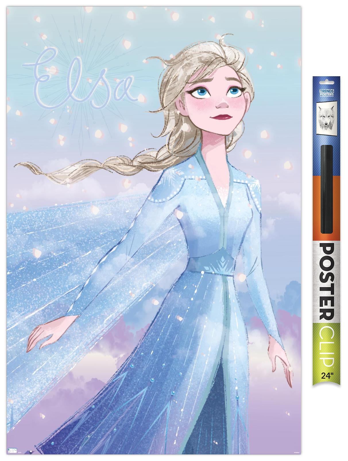 Disney Frozen - Elsa Glance Wall Poster, 22.375" x 34" - Walmart.com