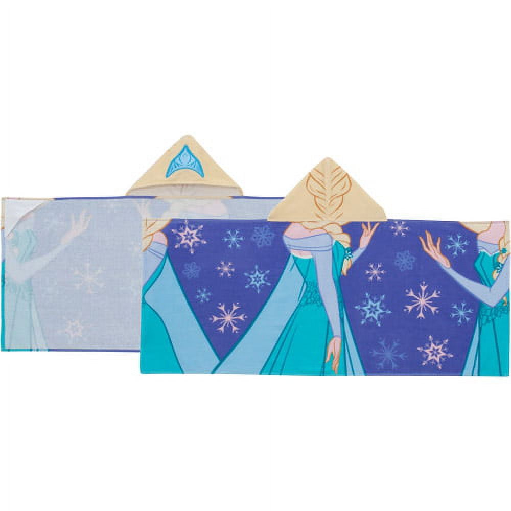 Disney Frozen Elsa Hooded Towel - Walmart.com
