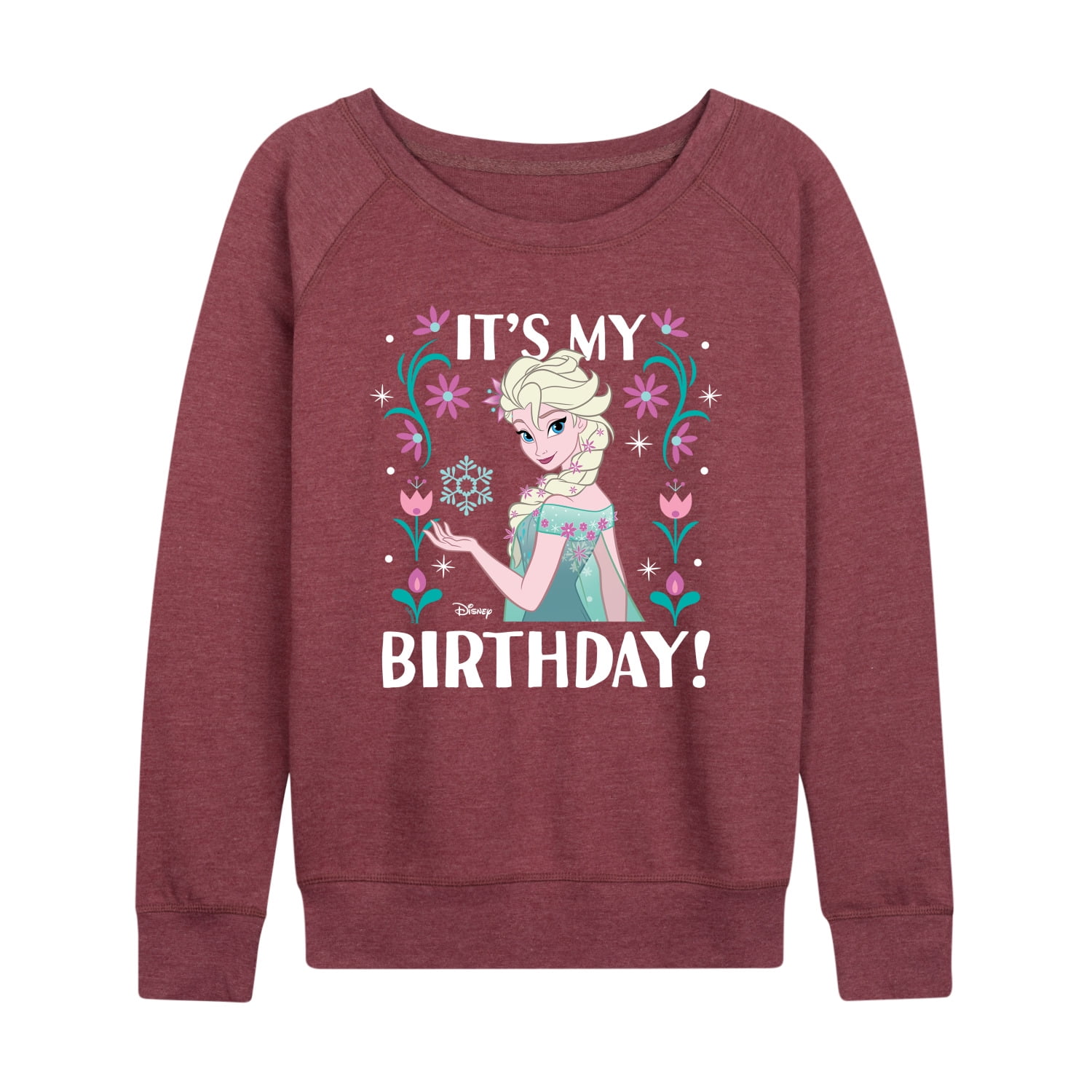 Disney Frozen - Elsa It's My Birthday - Women's Lightweight French ...