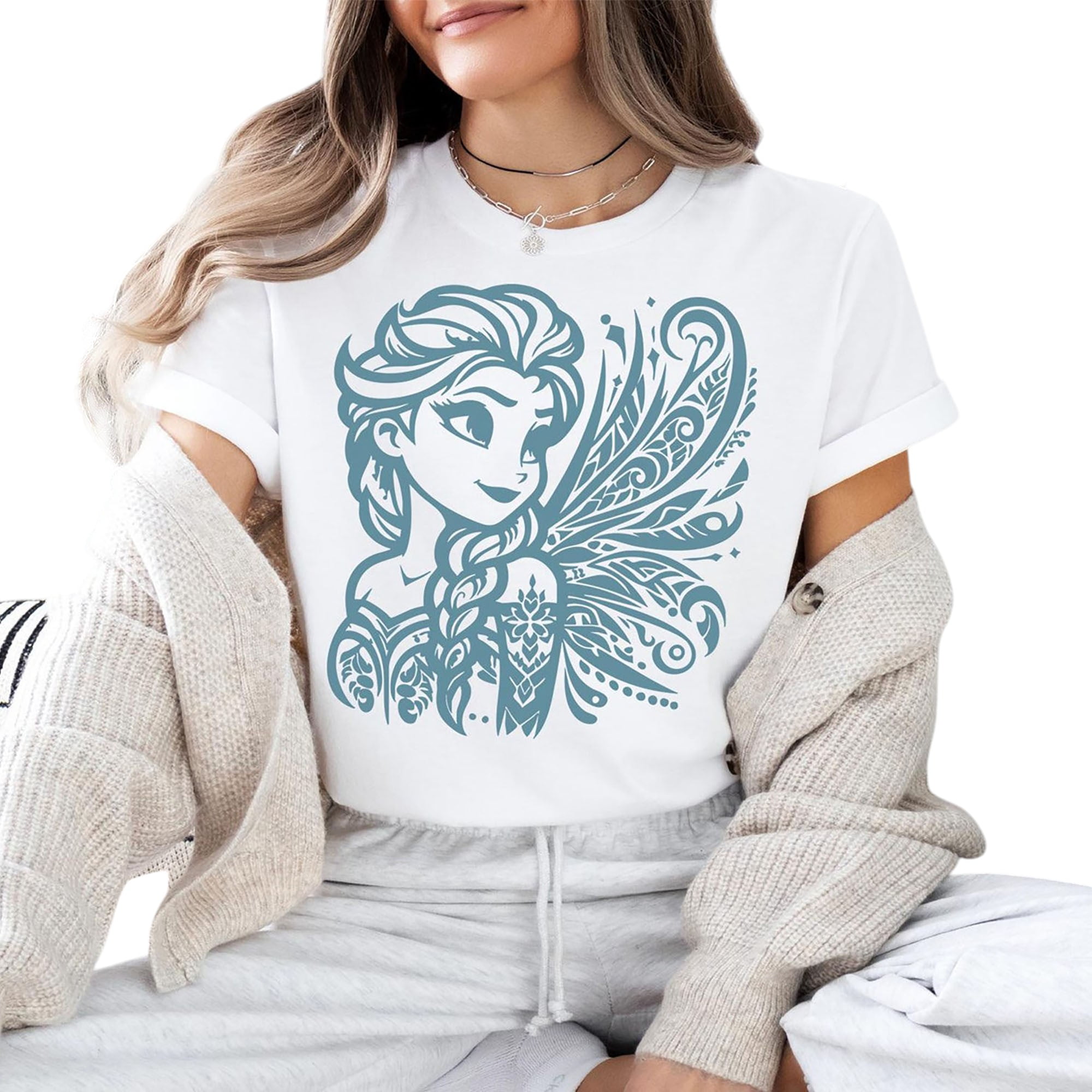 Disney Frozen Elsa Magic Kingdom T Shirt For Women Kids Princess ...