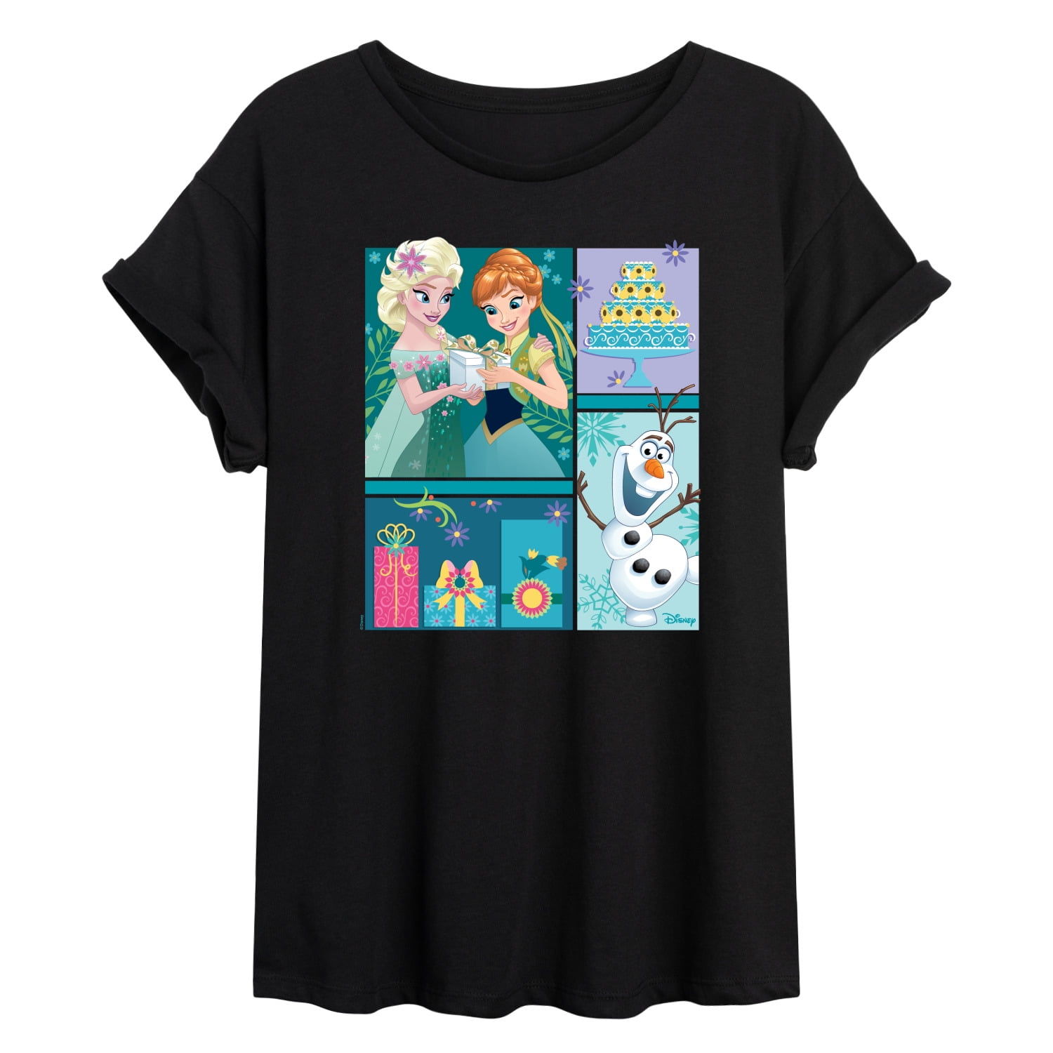 Disney Frozen - Elsa, Olaf & Anna Birthday Celebration - Women's ...