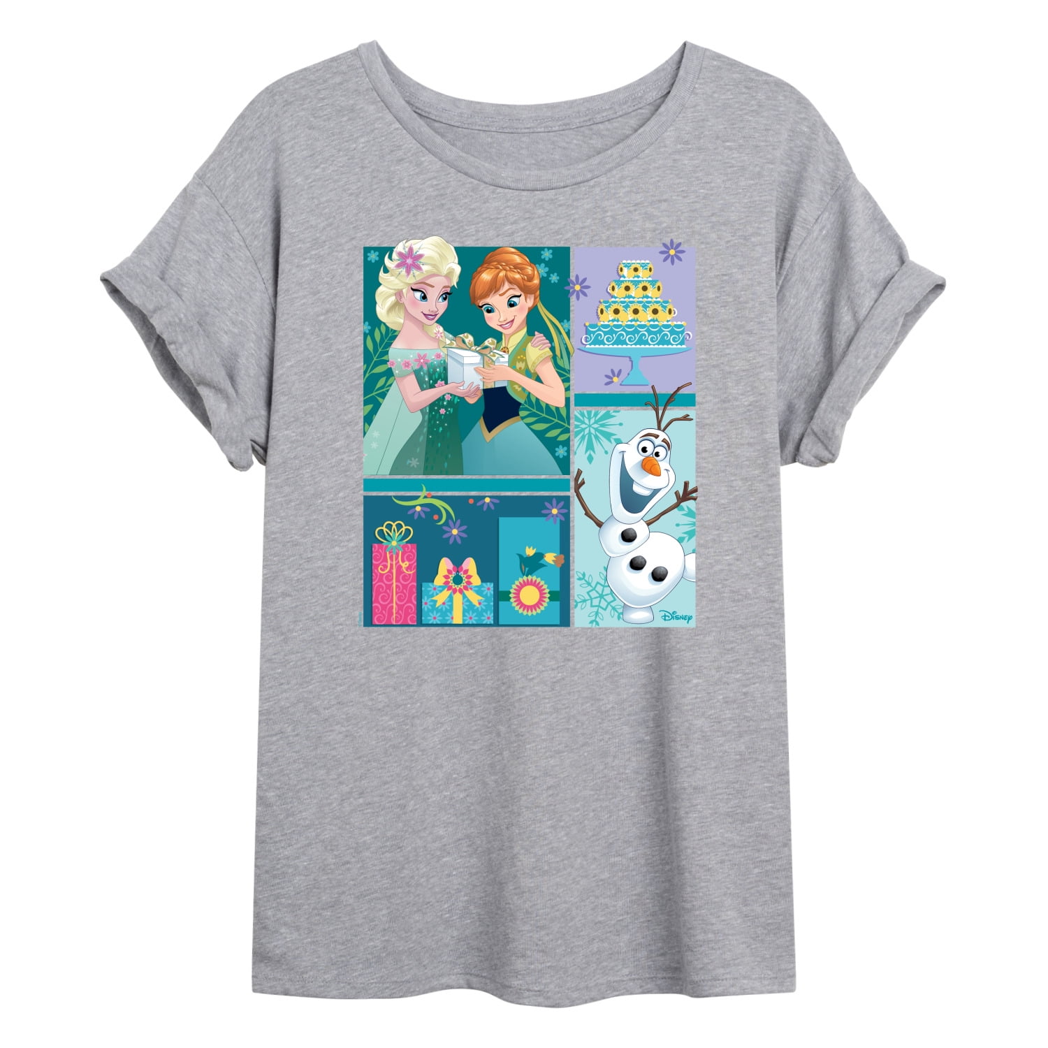 Disney Frozen - Elsa, Olaf & Anna Birthday Celebration - Women's ...