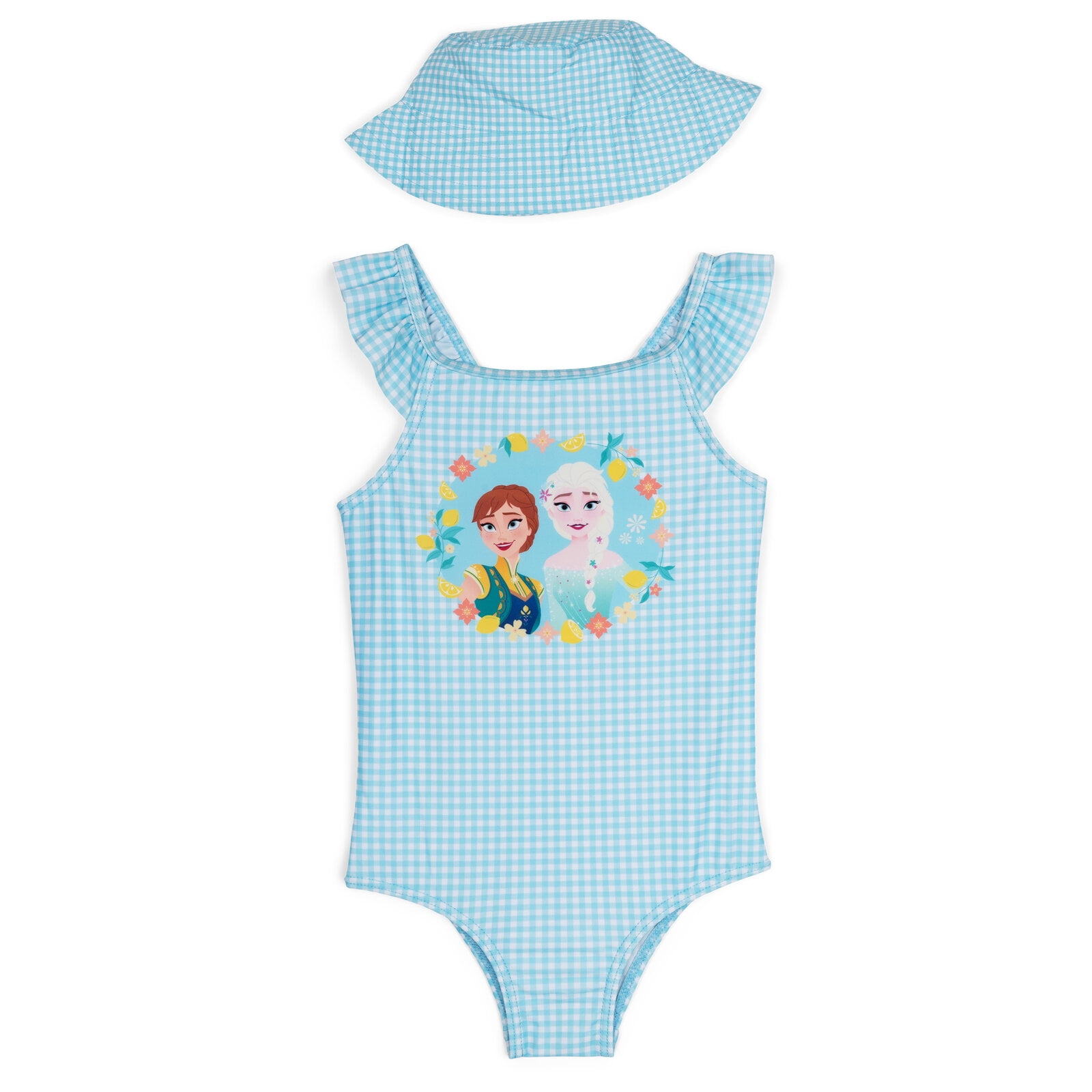 Disney Frozen Elsa Princess Anna Square Neck Racerback One Piece ...