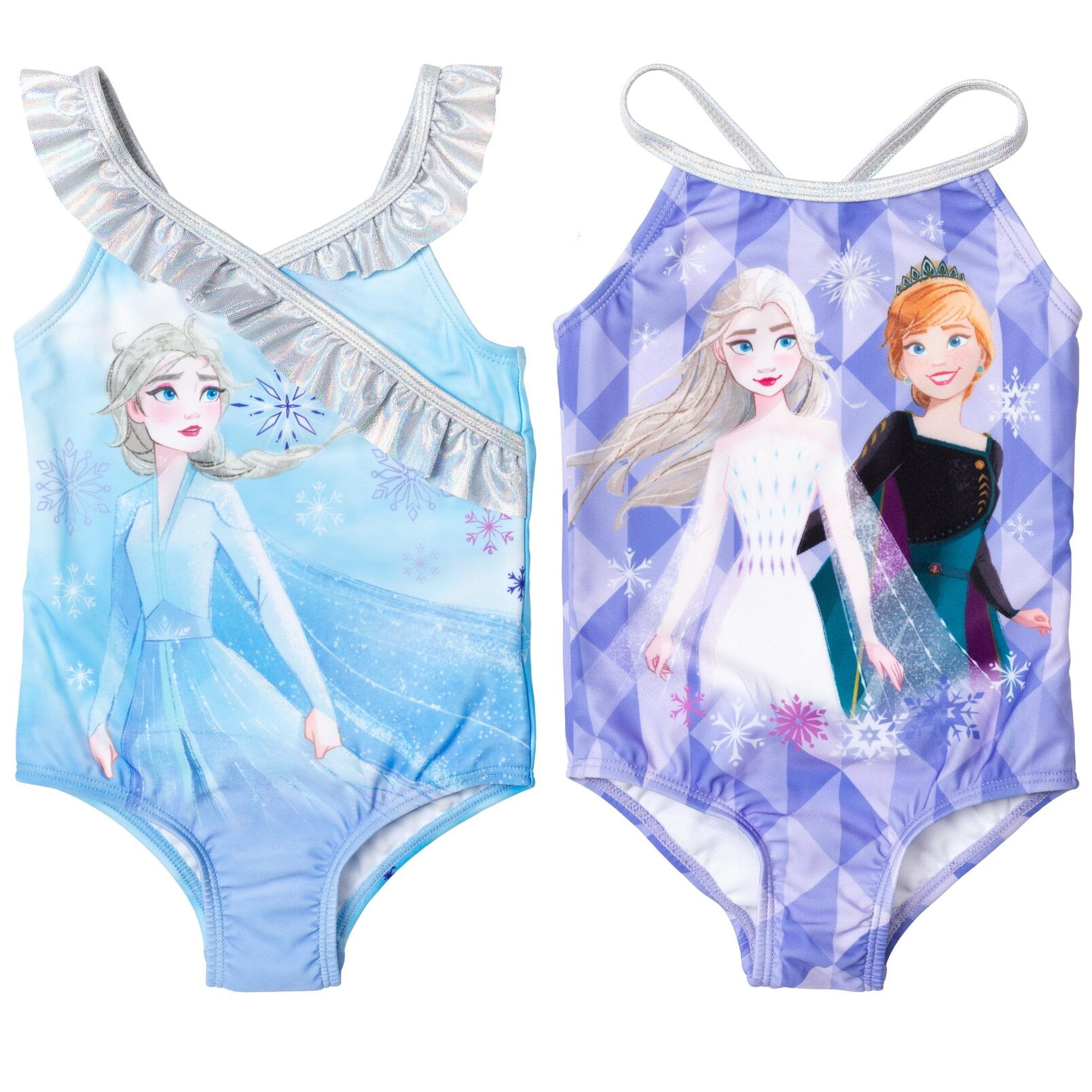Disney Frozen Elsa Princess Anna Toddler Girls 2 Pack Crossover One ...