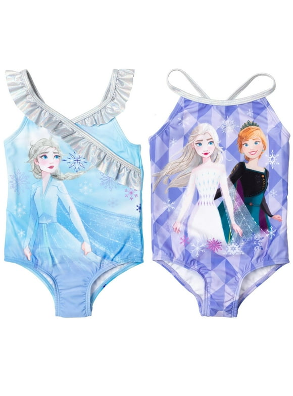 Frozen Swimsuits in Frozen Kids Clothing - Walmart.com