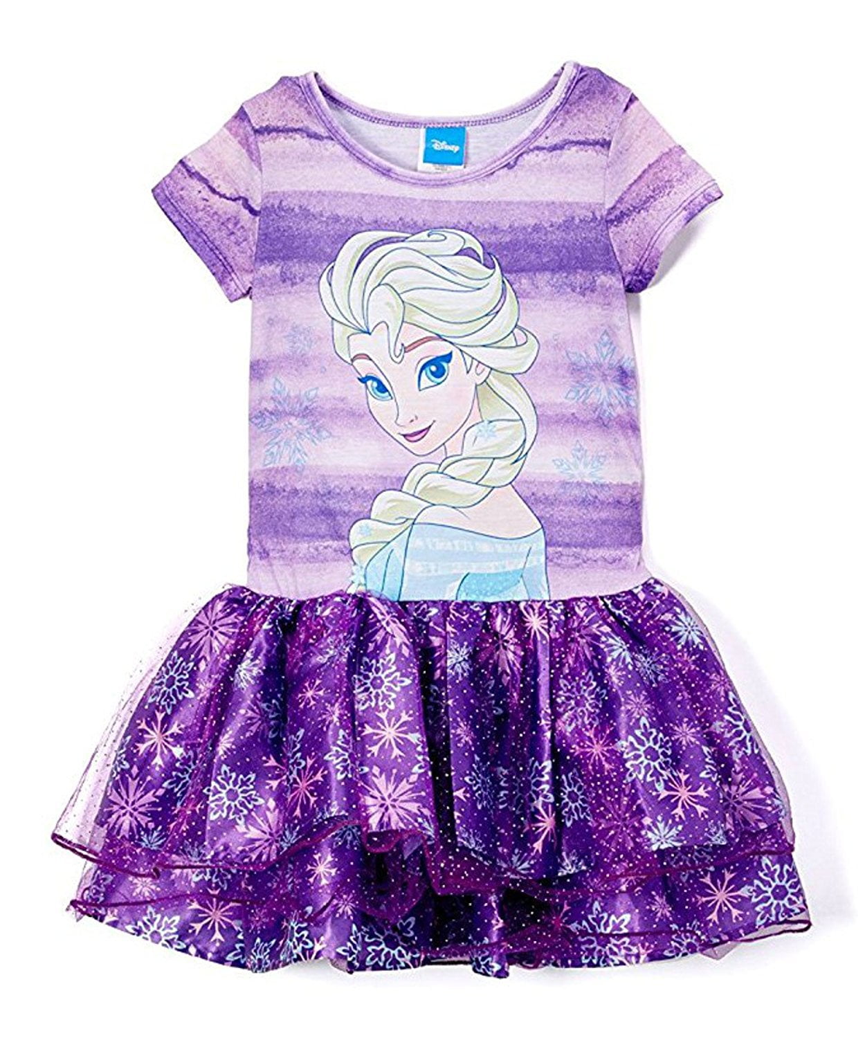 Disney Frozen 'Elsa' Purple Tutu Dress - Walmart.com