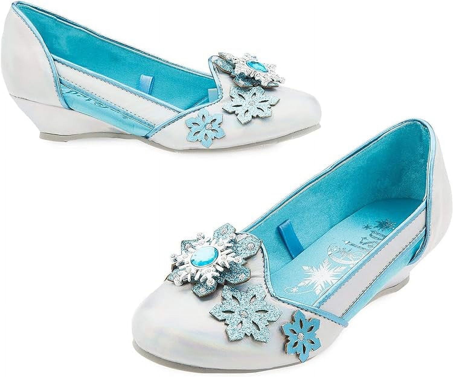 Disney Frozen Elsa Shoes Wedges for Girls Size 13/1 - Walmart.com