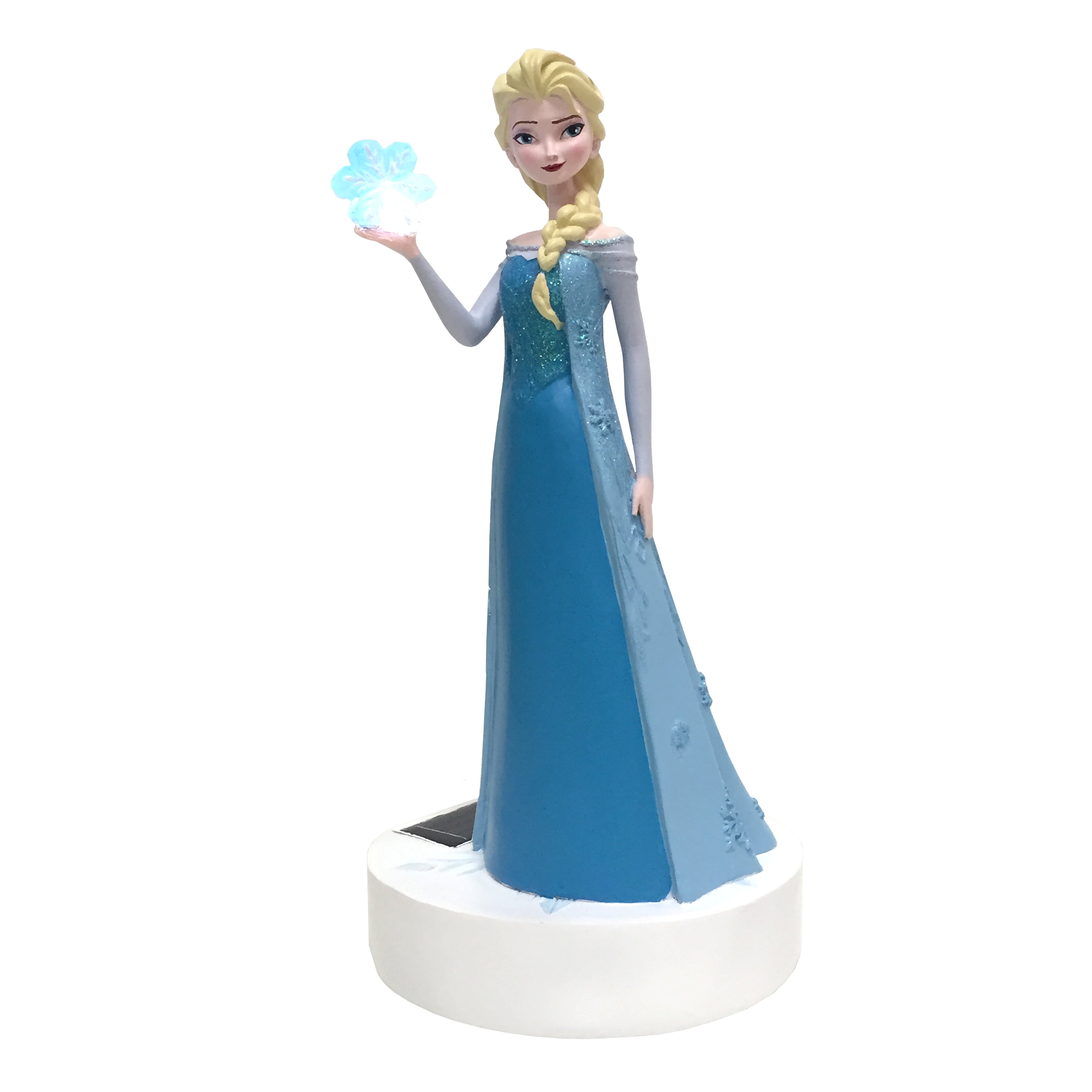 Disney Frozen Elsa Solar Garden Statue - Durable Outside Decor ...