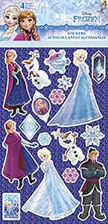 Disney Frozen - Elsa Standard Sticker - 4 sheet - Walmart.com