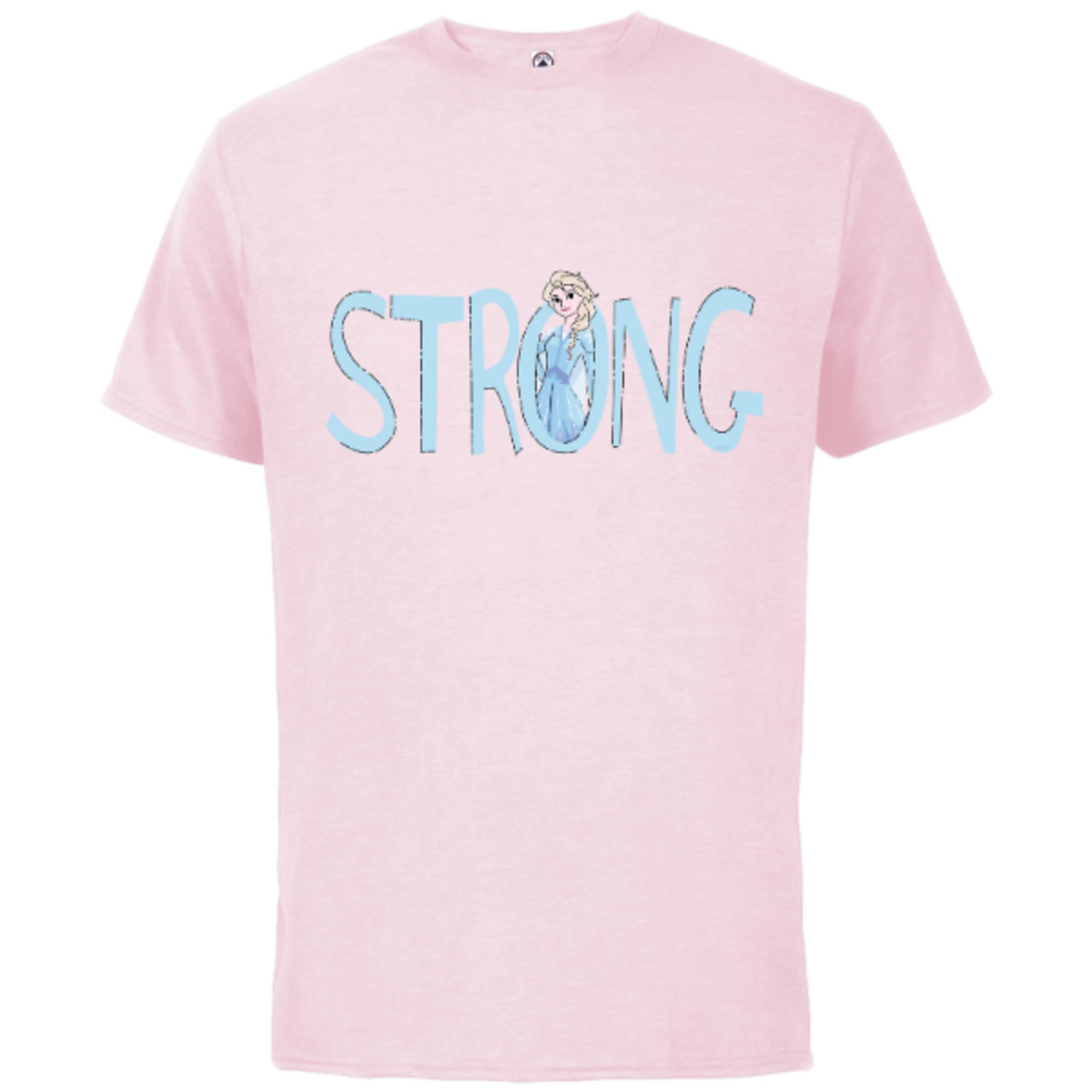 Disney Frozen Elsa Strong - Short Sleeve Cotton T-Shirt for Adults ...