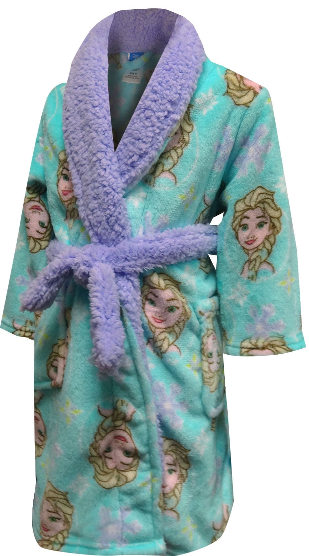 Disney Frozen Elsa Toddler Plush Robe - Walmart.com