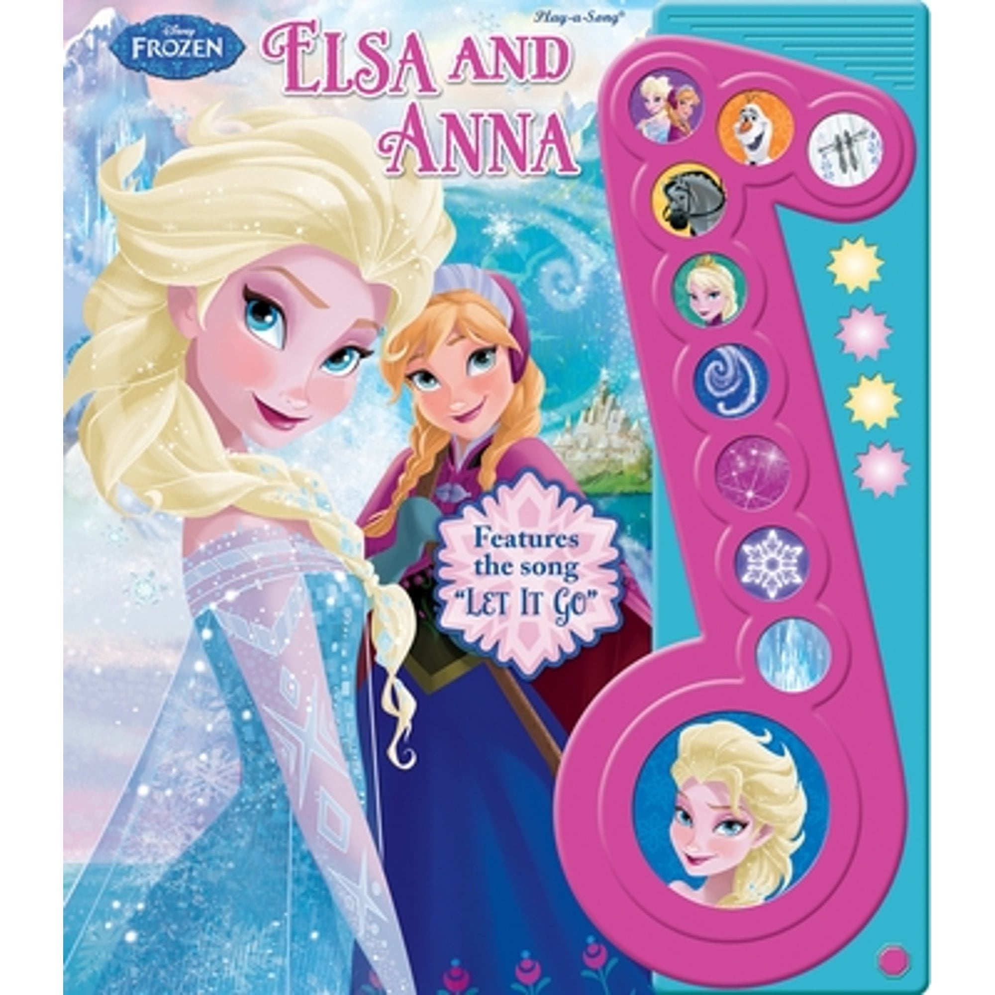 Pre-Owned Disney Frozen: Elsa and Anna Sound Book [With Battery] (Board ...
