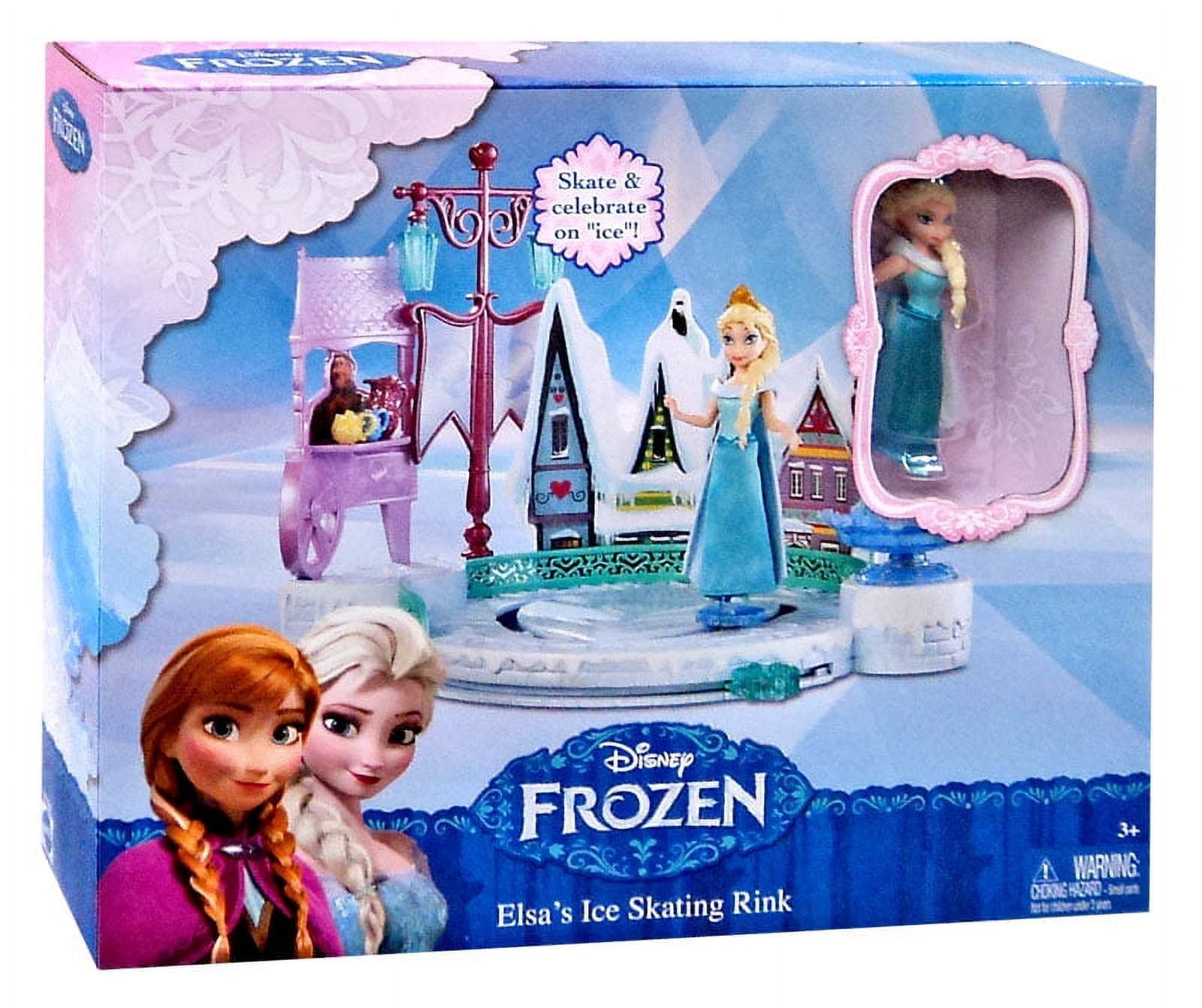 Disney Frozen Elsa's Ice Skating Rink Play Set - Walmart.com