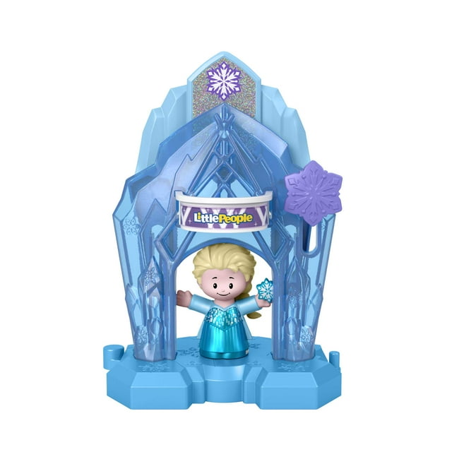 Disney Frozen Elsa's Castle Playset for Toddlers by Little People ...