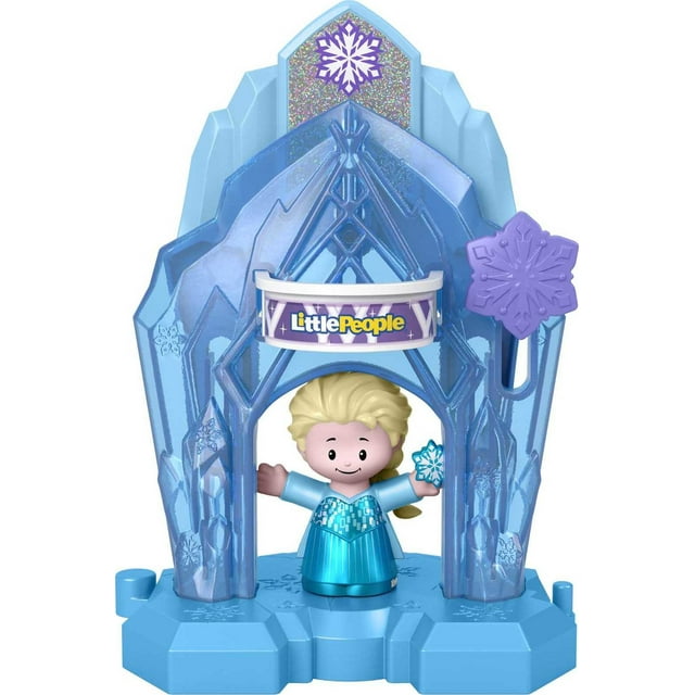 Disney Frozen Elsa’s Palace Little People Portable Playset with Figure ...