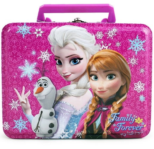 Disney Frozen Family Forever Metal Lunch Tin Box (Elsa, Anna & Olaf ...