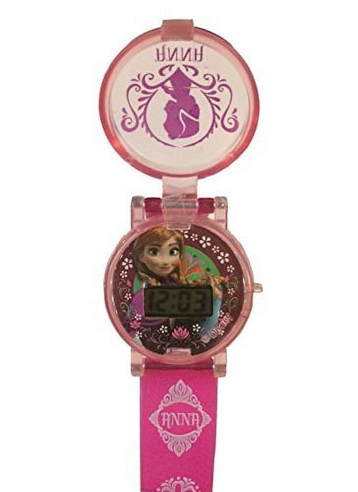 Disney Frozen Flip Watch - Anna - Walmart.com