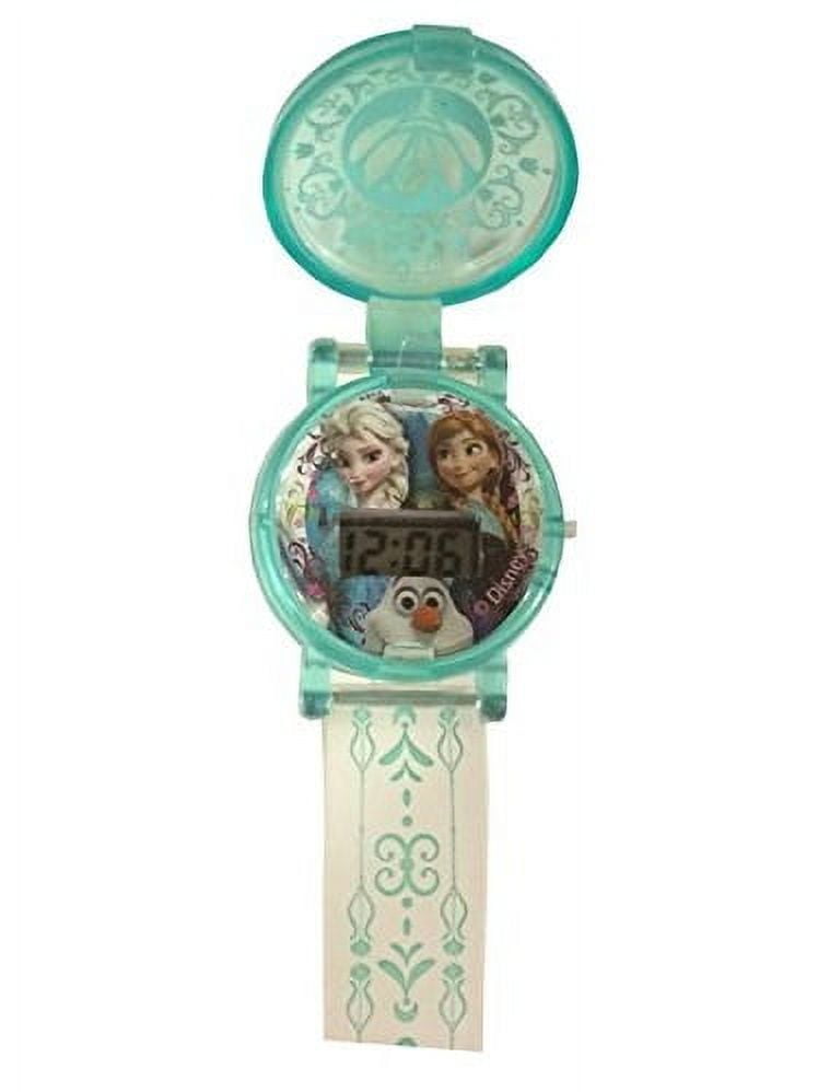 Disney Frozen Kids Flip Watch - Elsa, Anna, Olaf, Japan Import, Strap ...