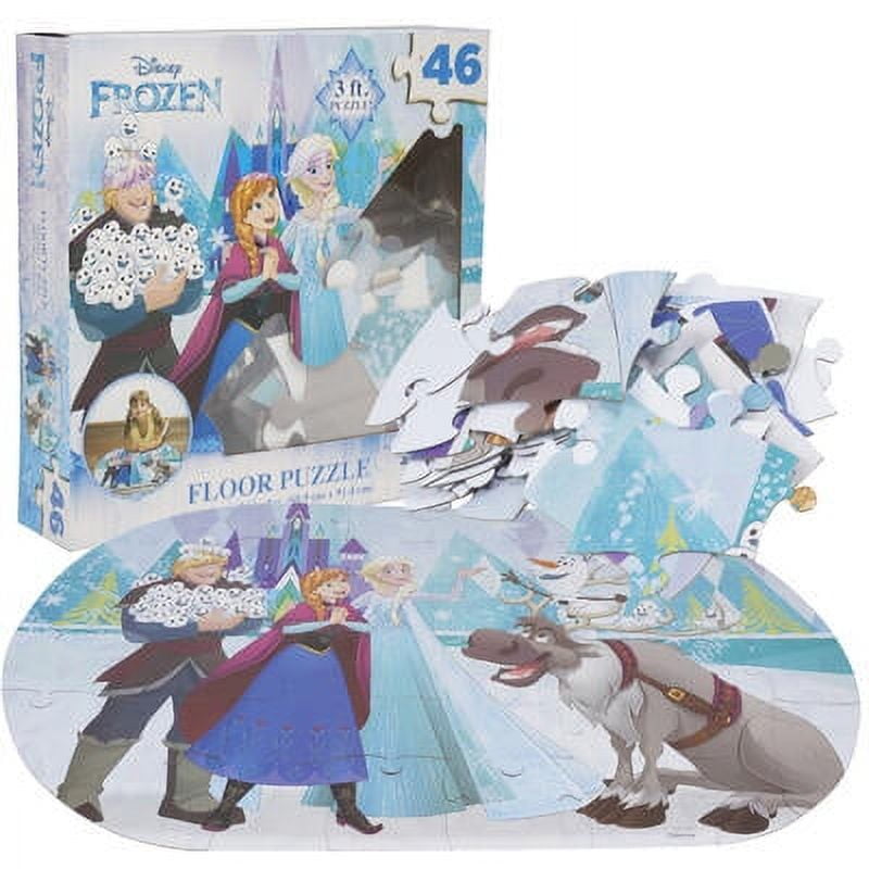 Disney Frozen Floor Puzzle 46 pcs - Walmart.com