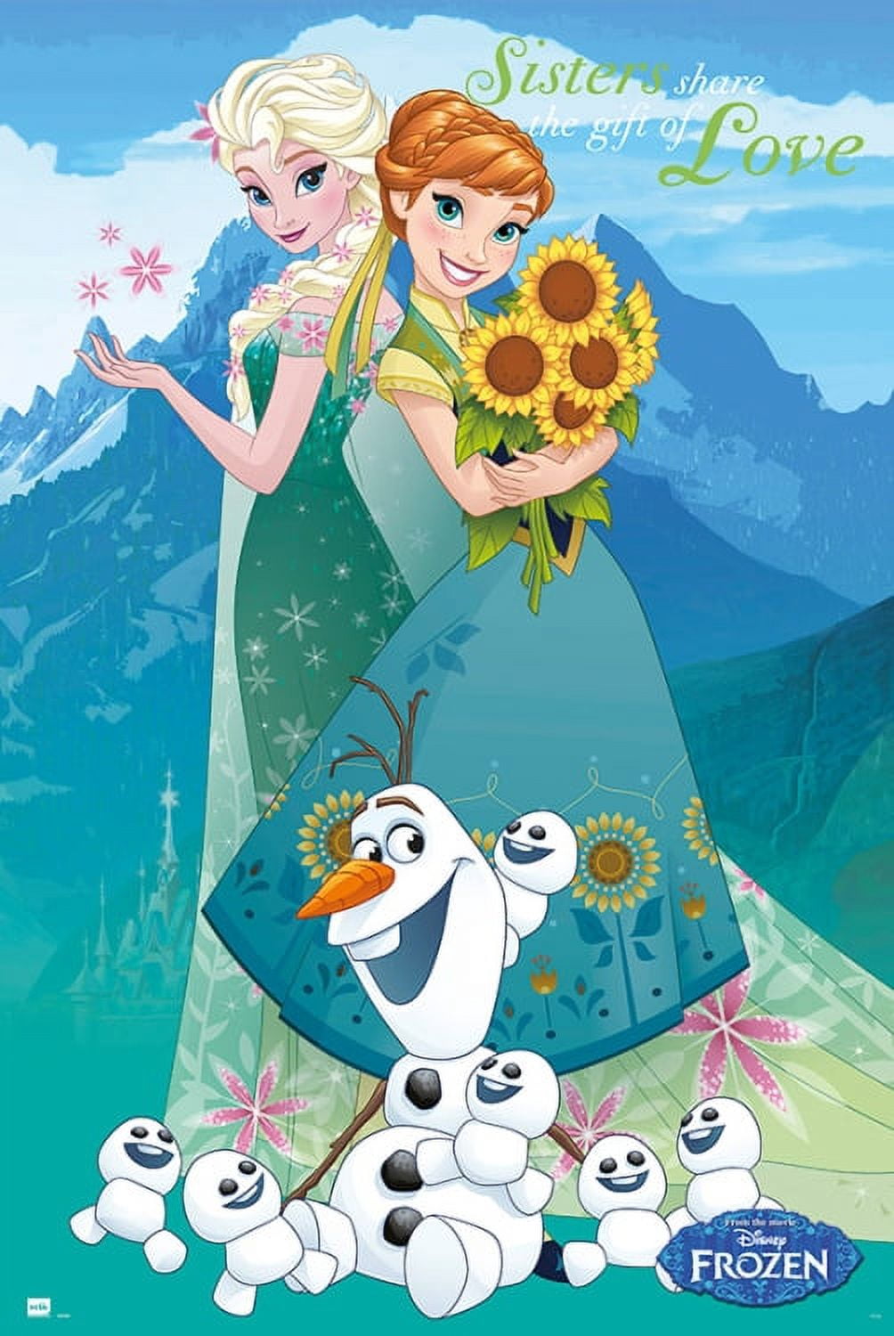 Disney Frozen Forever Laminated Poster (24 x 36) - Walmart.com