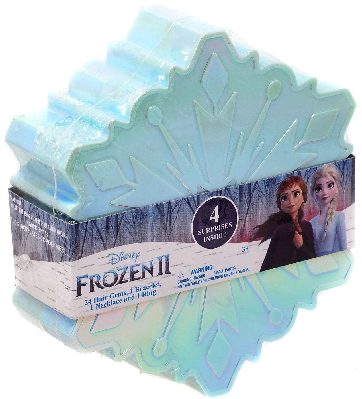 Disney Frozen Frozen 2 Accessory Set (24 Hair Gems, Bracelet, Necklace ...