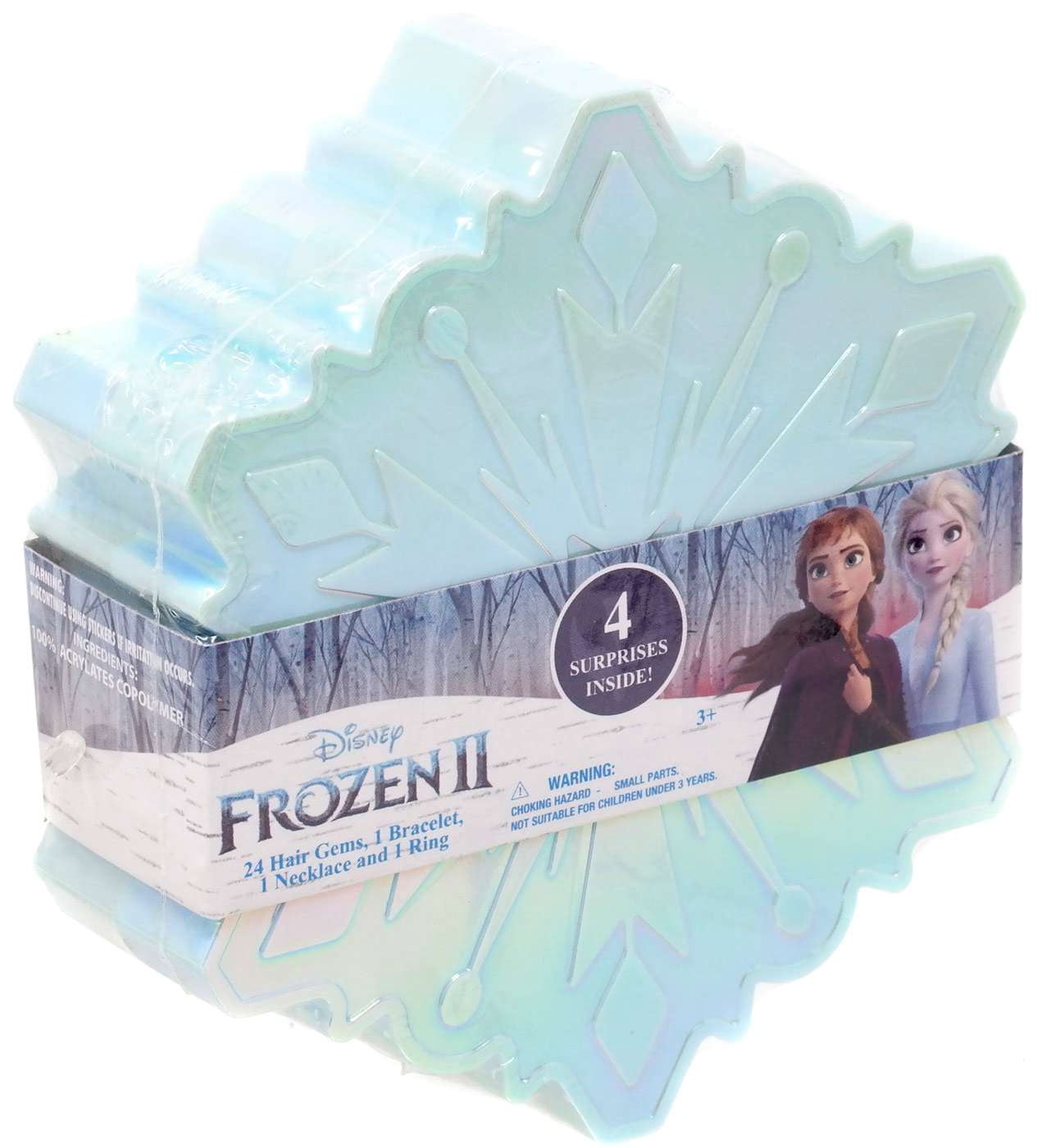 Disney Frozen Frozen 2 Accessory Set (24 Hair Gems, Bracelet, Necklace ...