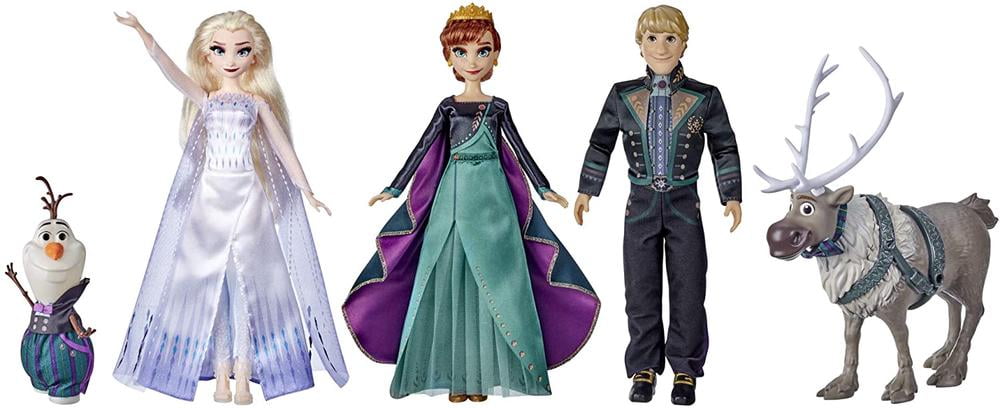 Disney Frozen Frozen 2 Action Figure Set 3+ Years Includes Anna Elsa ...