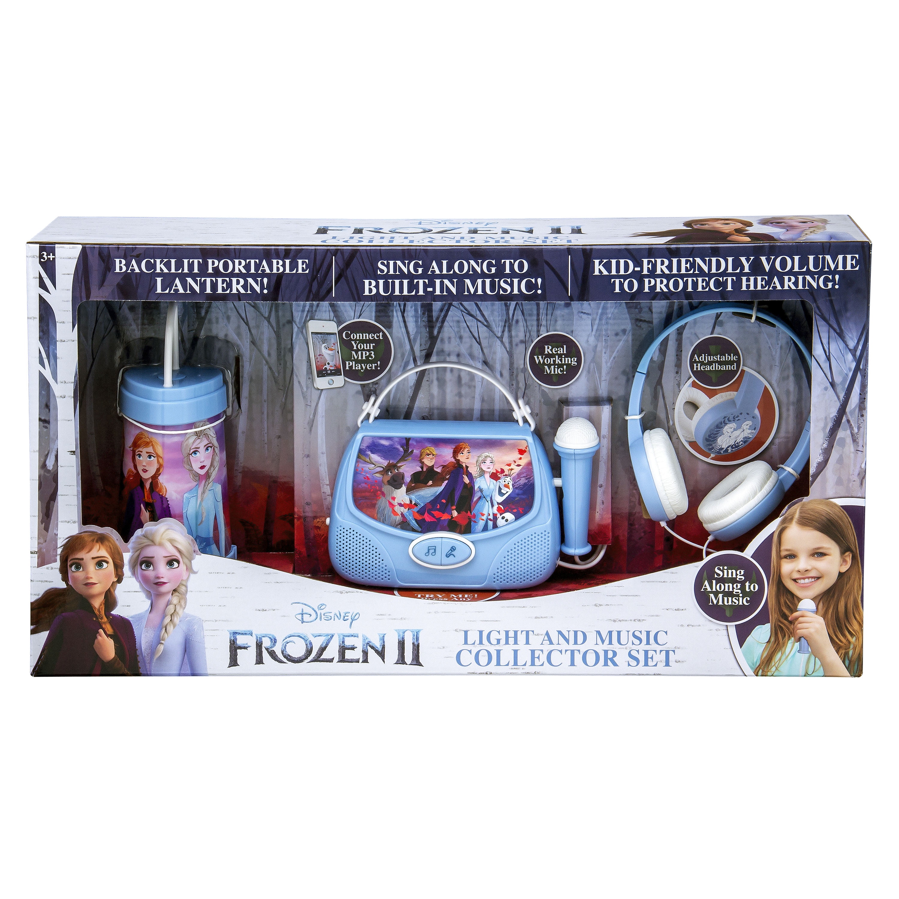 Disney Frozen Frozen 2 Lights and Karaoke Music Set - Walmart.com