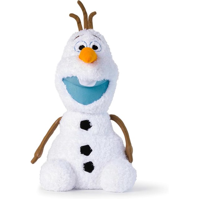 Disney Frozen Fuzzy Olaf Plush Pillow Buddy - Kids Super Soft Stuffed ...