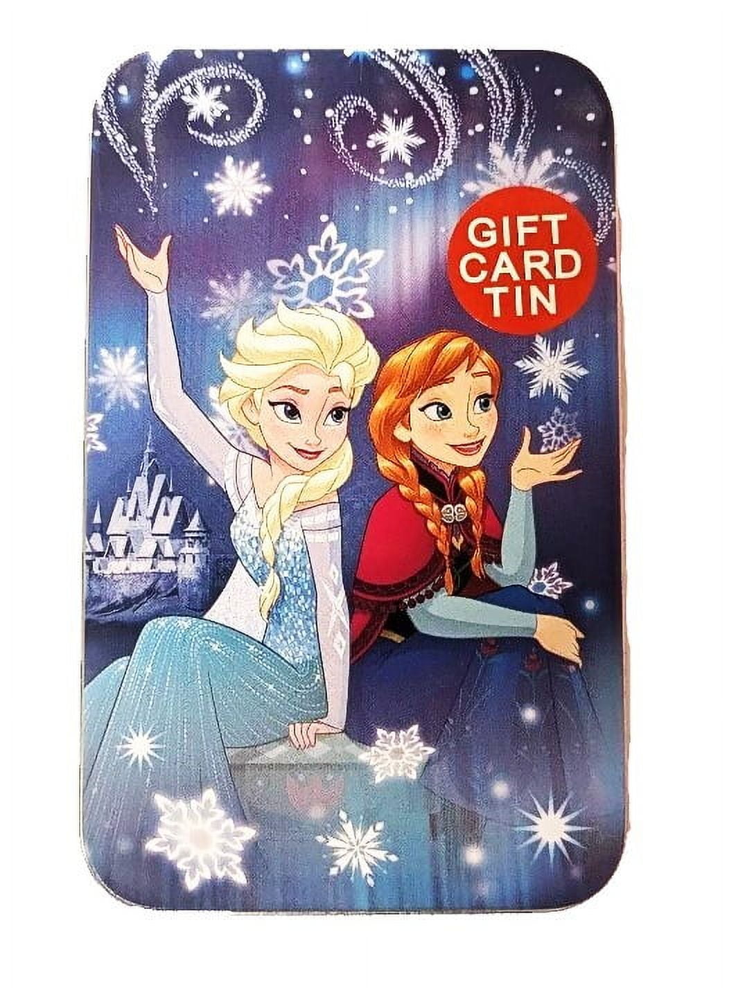 Disney Frozen Gift Card Holder Tin Steel - Walmart.com