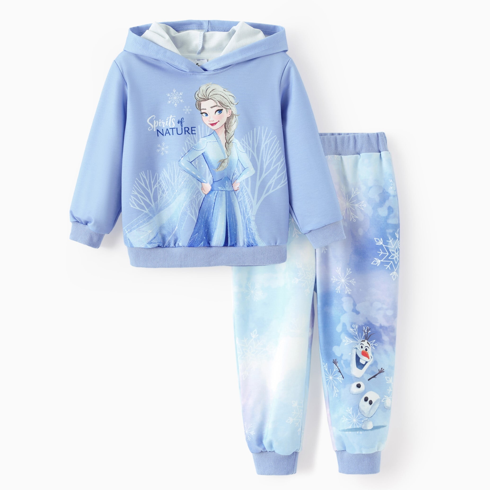 Disney Frozen Girls Hoodies Elsa Graphic Sweatshirts and Joggers Pants ...