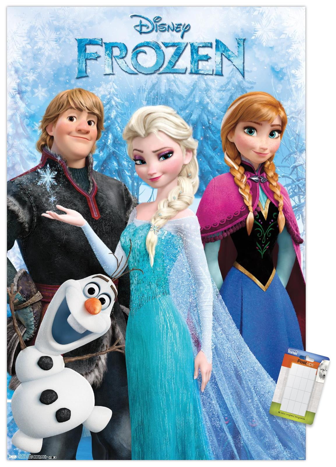 Disney Frozen - Group Wall Poster, 22.375" x 34" - Walmart.com