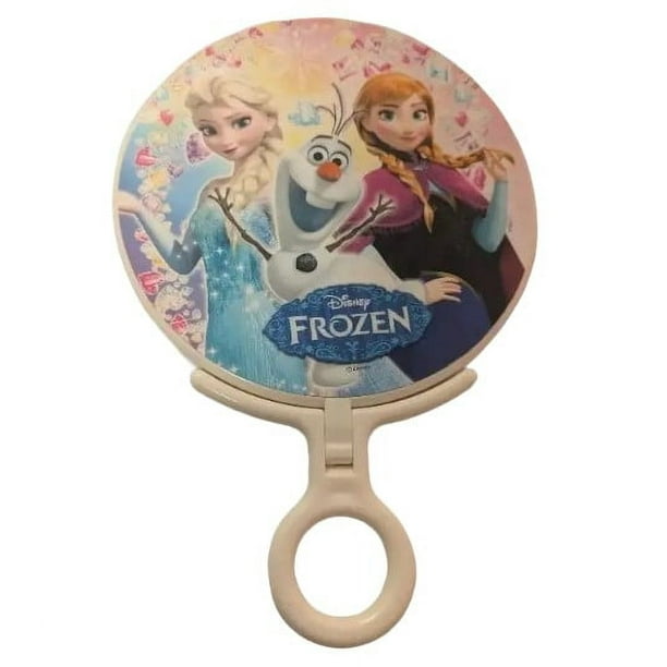 Disney Frozen Hand Mirror with Elsa Anna and Olaf Characters - Walmart ...