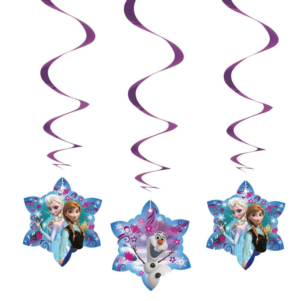Disney Frozen Hanging Decorations Birthday Party Supplies 3 Ct ...