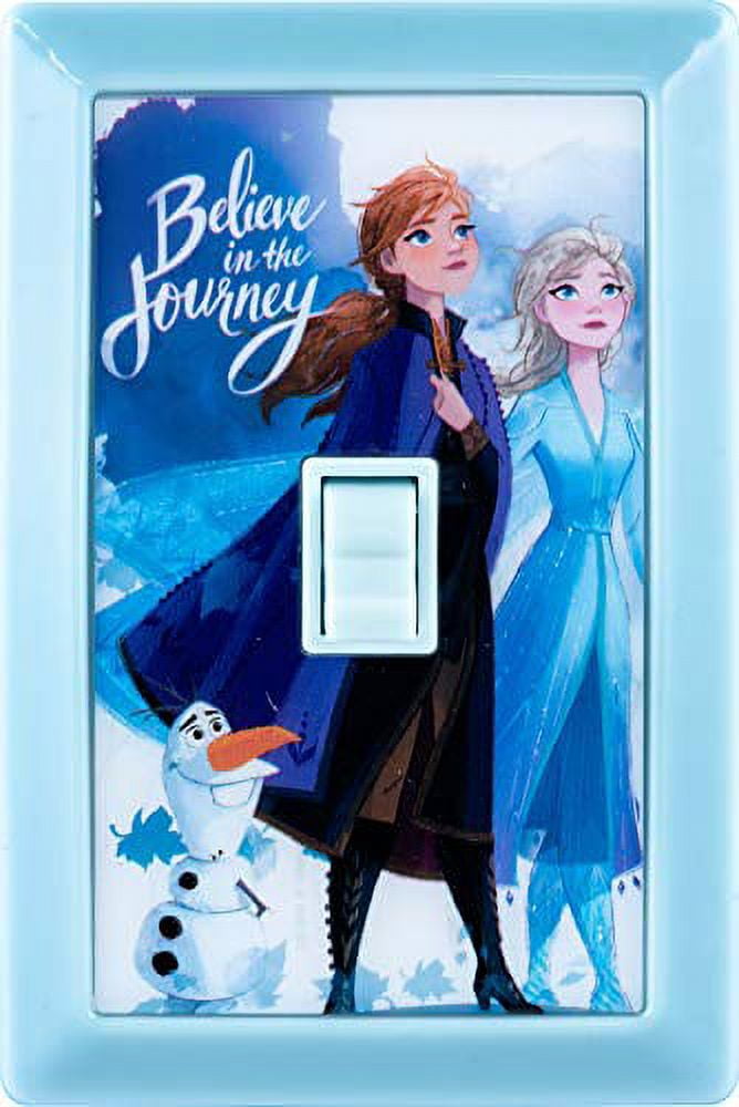 Disney Frozen II LED Easy Install Light Switch, Battery Powered ...