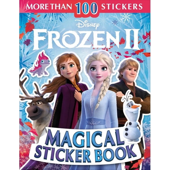 Disney Frozen II Magical Sticker Book, Featuring Elsa, Anna, and Olaf ...