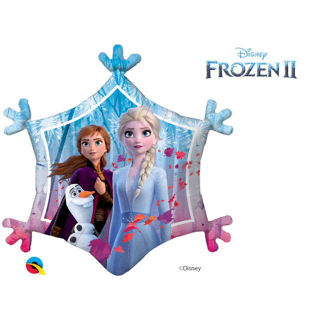 Disney Frozen II Multi-Color for All Occasions and Ages Snowflake 35 ...