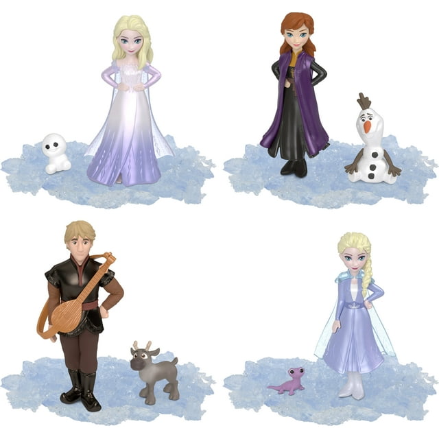 Disney Frozen Ice Reveal Surprise Small Doll with Gel, Character Friend ...
