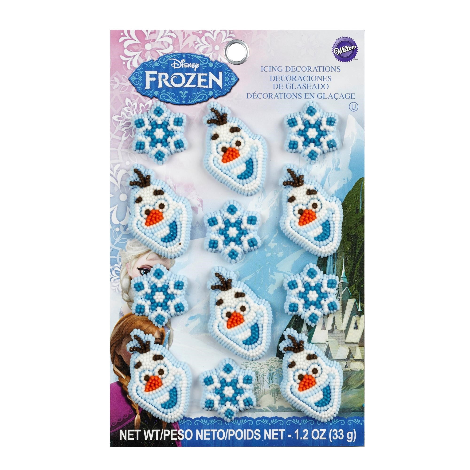 Disney Frozen Icing Decorations - Walmart.com