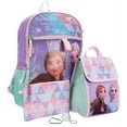 Disney Frozen Kids Backpack 5 Piece Set With Lunch Bag, Supply Case ...
