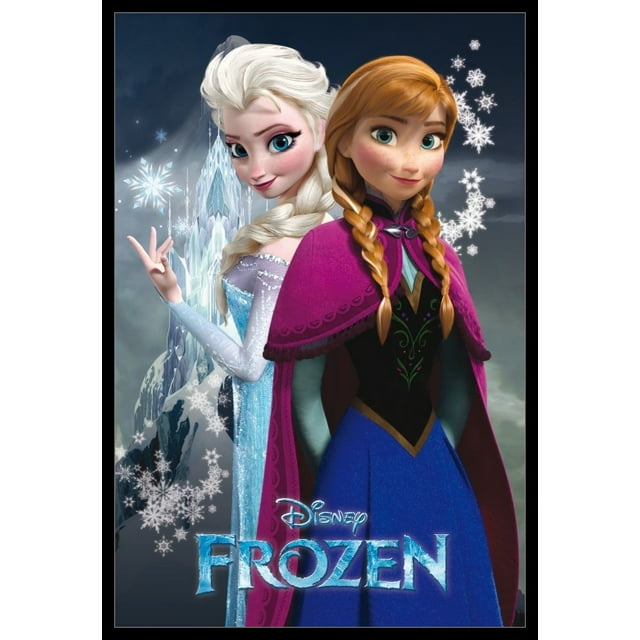 Disney Frozen Laminated & Framed Poster (24 x 36) - Walmart.com
