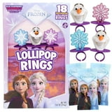 Imaginings 3's Disney Frozen Lollipop Rings, 18 Count, Olaf Snowflake ...