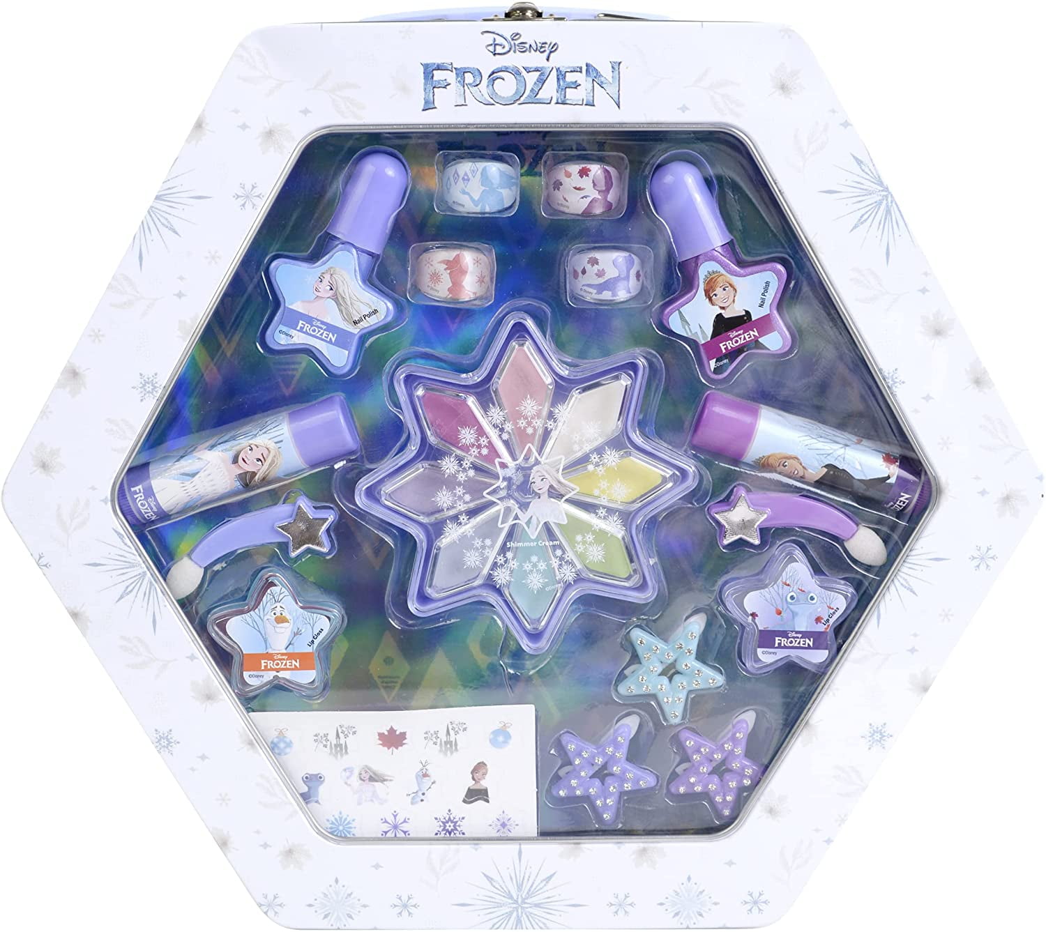 Disney Frozen Lunch Box Tin Beauty Set - Walmart.com